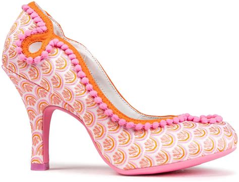 Womens Ruby Shoo Miley Shoes In Orange Soletrader