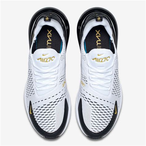 Nike Air Max 270 White Black Gold Av7892 100 Available Now