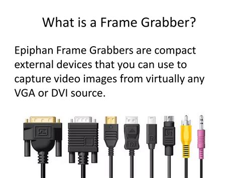 Vga To Usb And Dvi To Usb Frame Grabbers Pptx Cameras And Camcorders Consumer Electronics