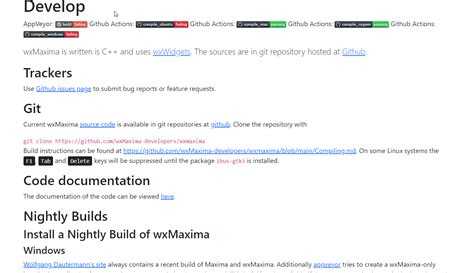 Maxima Manual Is Full Of Tex Markup When It Is Displayed In A Browser · Issue 1702 · Wxmaxima