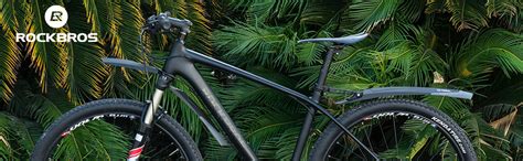 Rockbros Fahrrad Schutzblech Set Mtb Spritzschutz 26 Zoll Schwarz