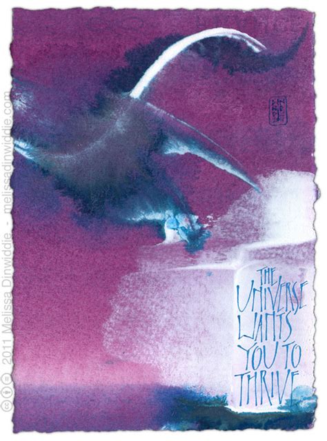 Calligraphy Art The Universe Wants You To Thrive Living A Creative Life