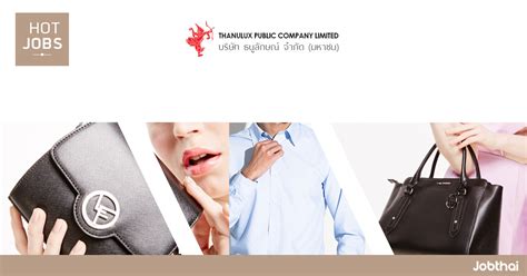Jobthai บริษัท ธนูลักษณ์ จำกัด มหาชน Facebook