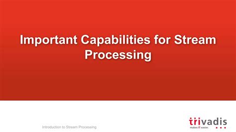 Introduction To Stream Processing Pdf