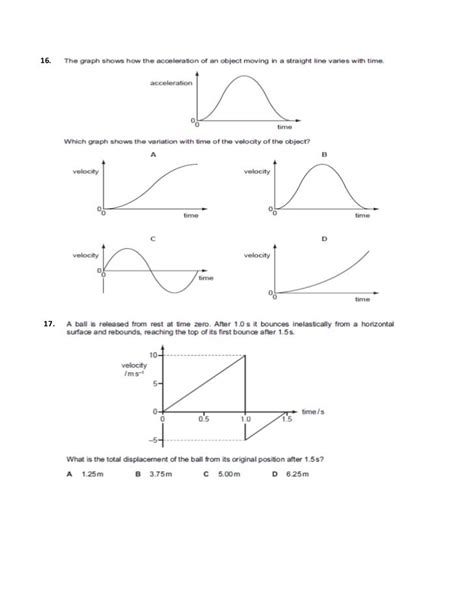 Kinematics Formula Gcse Maths Steps Examples Worksheet Vro