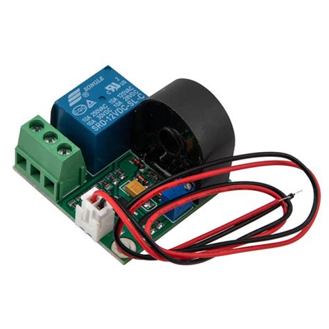 AC Sensor With Relay And Switch Output Short Circuit Protector A AC Switch Output V