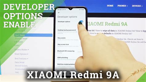 How To Activate Developer Options In Xiaomi Redmi 9a Developer Features Youtube