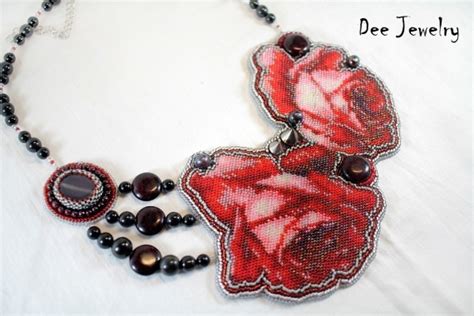 колье Королева шипов 13938 Альбом пользователя Yarina 13938 Бусинка