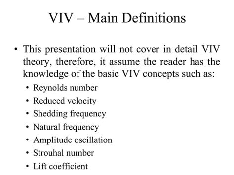 Viv Time Domain Milan Wake Oscillator Model Pdf Physics Science