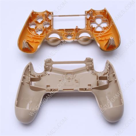 Replacement Top And Bottom Housing Shell Case For Ps4 Controller Jdm 050 Copper Westingames