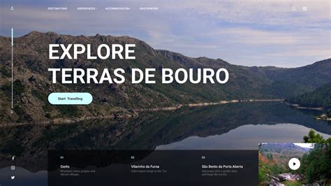 tourism model website figma