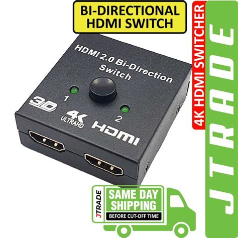 HDMI Switcher Bi Directional In Out Or In Out K D JTRADE Lazada
