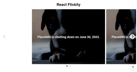 React Flickity Example Codesandbox