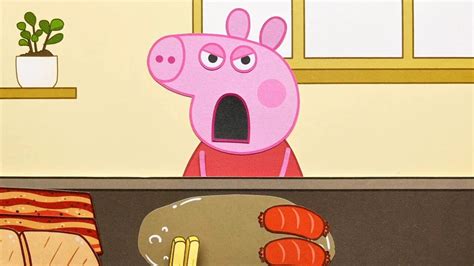 小猪佩奇翻水果牌子，翻到了草莓和雪梨动画小猪佩奇美食搞笑二次元腾讯视频