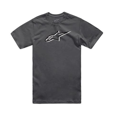 Alpinestars Ageless Shadow Csf Tee Charcoal Black Bridge Motorcycles