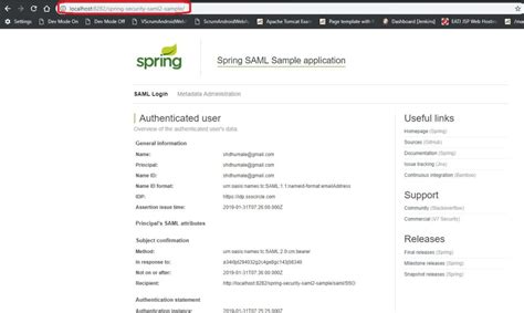 Saml Implementation Using Ssocircle Idp And Spring Security Sp Example
