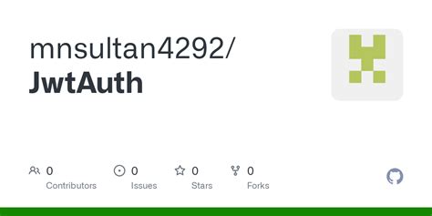 Github Mnsultan4292jwtauth