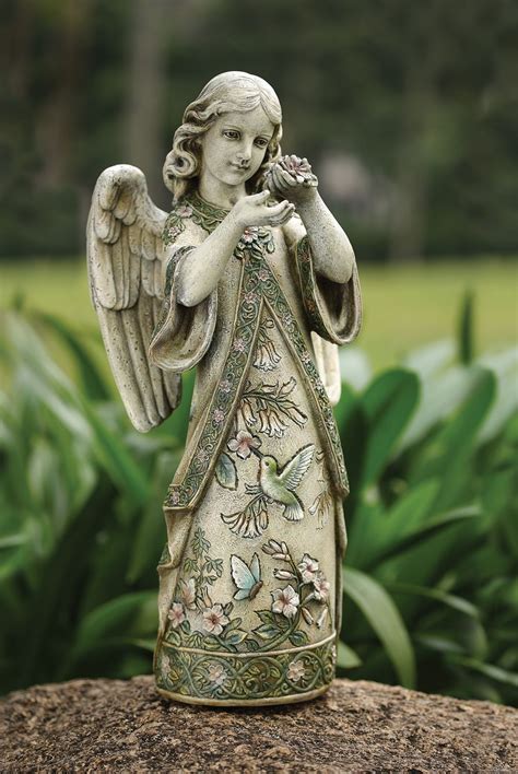 Statues Of Angels For Gardens At Lula Atchley Blog