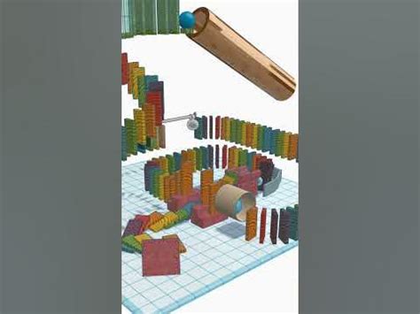 Tinkercad Sim Lab Ultimate Domino Run Youtube