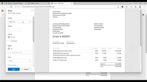 Integration With ERP Via Virtual Printer And Data Extraction Sorting Skytizens Documents