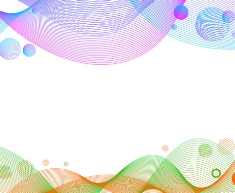 Abstract Colorful Line Wave Background Vector Art And Graphics