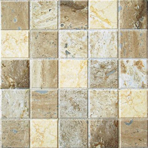 Mosaic Background Wall Stone Stone Tile Mapping Specification Board Stock Image Image Of