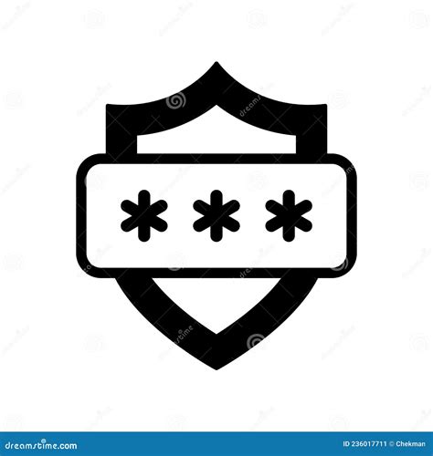 Security Shield Icon Shield With Lock Icon Protection Personal Data Icon Stock Vector