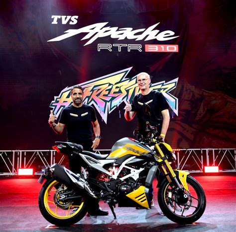 Tvs Apache Rtr 310 Launched In India At Rs 2 42 990 Gaadikey