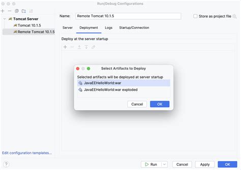 教程：您的第一个 Jakarta Ee 应用程序 Intellij Idea 文档