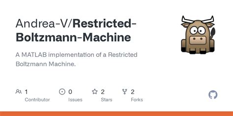 Github Andrea Vrestricted Boltzmann Machine A Matlab Implementation Of A Restricted