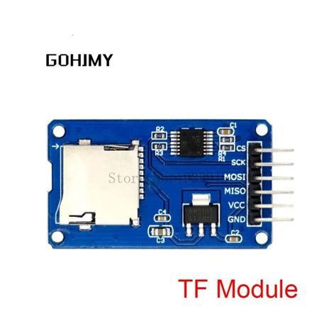Micro Sd Tf Card Memory Shield Module Spi Micro Sd Adapter For Arduino