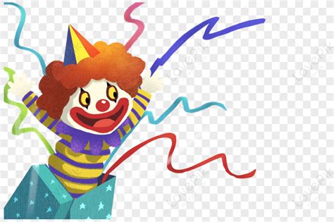 만우절의 어릿 광대 Png 일러스트 무료 다운로드 Lovepik