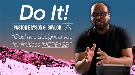 Do It Pt 1 Pastor Bryson G Baylor And Next Level Church Nyc Youtube