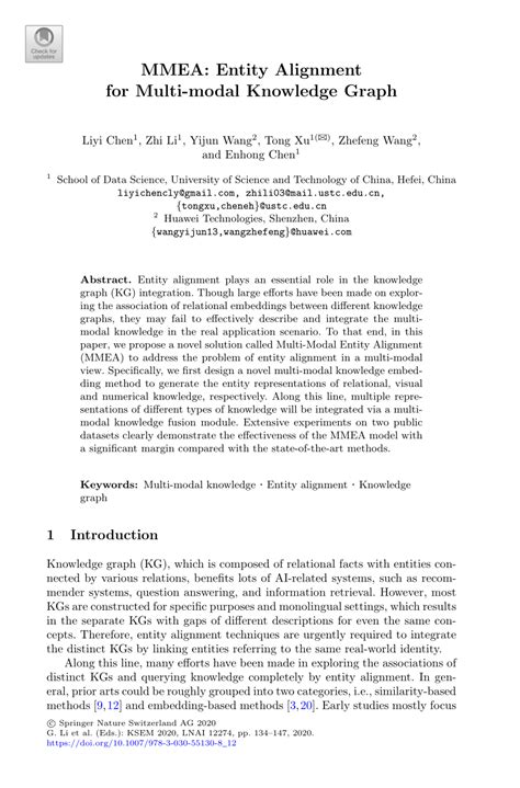 pdf mmea entity alignment for multi modal knowledge graph