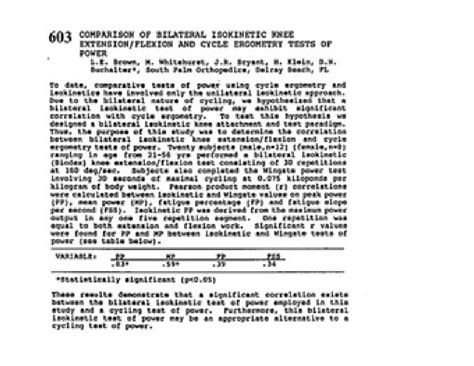Pdf Comparison Of Bilateral Isokinetic Knee Extension Flexion And