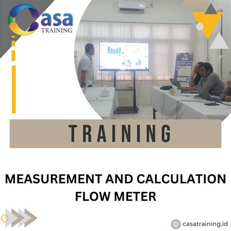 Training Measurement And Calculation Flow Meter