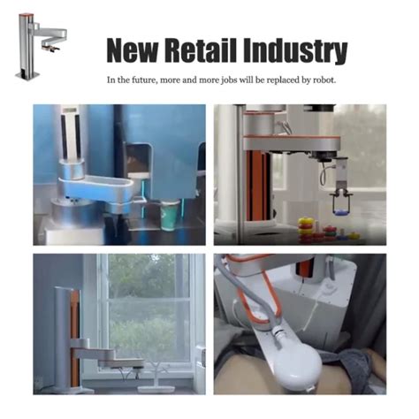 Industrial Collaborative Robot Arm 4dof Robotic Manipulator Hand