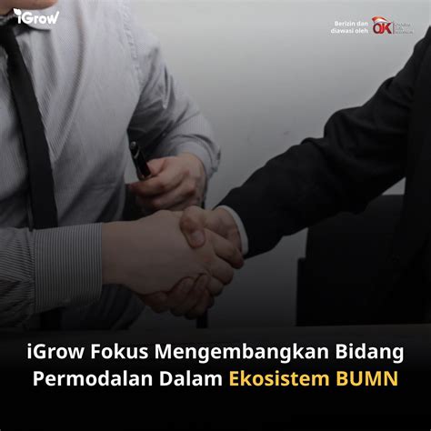 Igrow Igrow Fokus Mengembangkan Bidang Permodalan Dalam Facebook