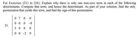 Solved For Exercises To Explain Why There Is Chegg