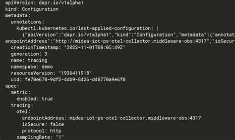 Dapr V1 9 0 Tracing With Opentelemetry Error · Issue 5450 · Dapr Dapr · Github