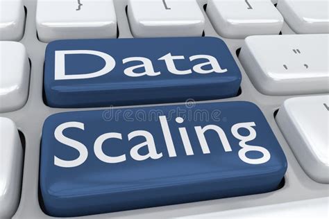 Data Scaling Concept Stock Illustration Illustration Of Communication 127653930