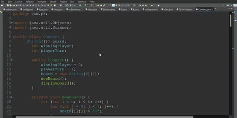Completed Task 4 Connect Four Game In Java Aishwarya Pawar Posted On