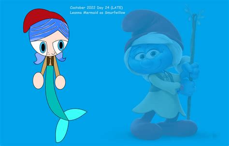 Costober 2022 Day 24 Late Leanna As Smurfwillow By Cheyenne89pictures On Deviantart