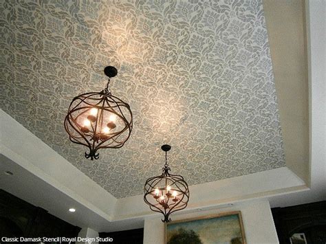 18 Of The Prettiest Ceiling Stencils Designs Diy Decorating Ideas