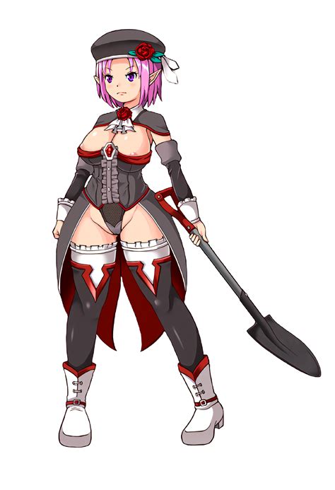 Absurdres Highres Non Web Source 1girl Breasts Elf
