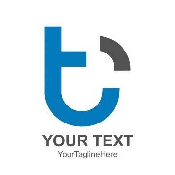 Blue Letter T Logo Logodix