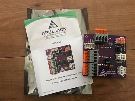 Sargent Em40 Floor Fuse Box Wild Camping For Motorhomes