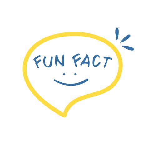 Bubble With Fun Fact Text Linear Vector Illustration Of An Emoticon In Speech Cloud 12743943