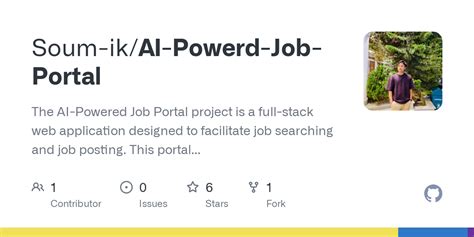 Github Soum Ikai Powerd Job Portal The Ai Powered Job Portal