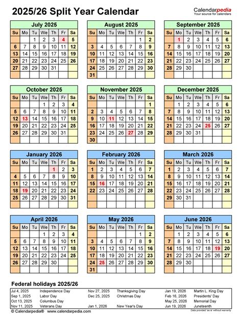 Calendar July To June Foremost Notable Preeminent Calendar
